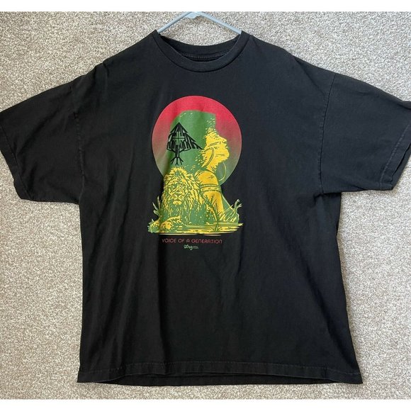 Lrg | Shirts | Lrg Generation Mens Black Graphic T Shirt Voice Of A Genration 2xl | Poshmark